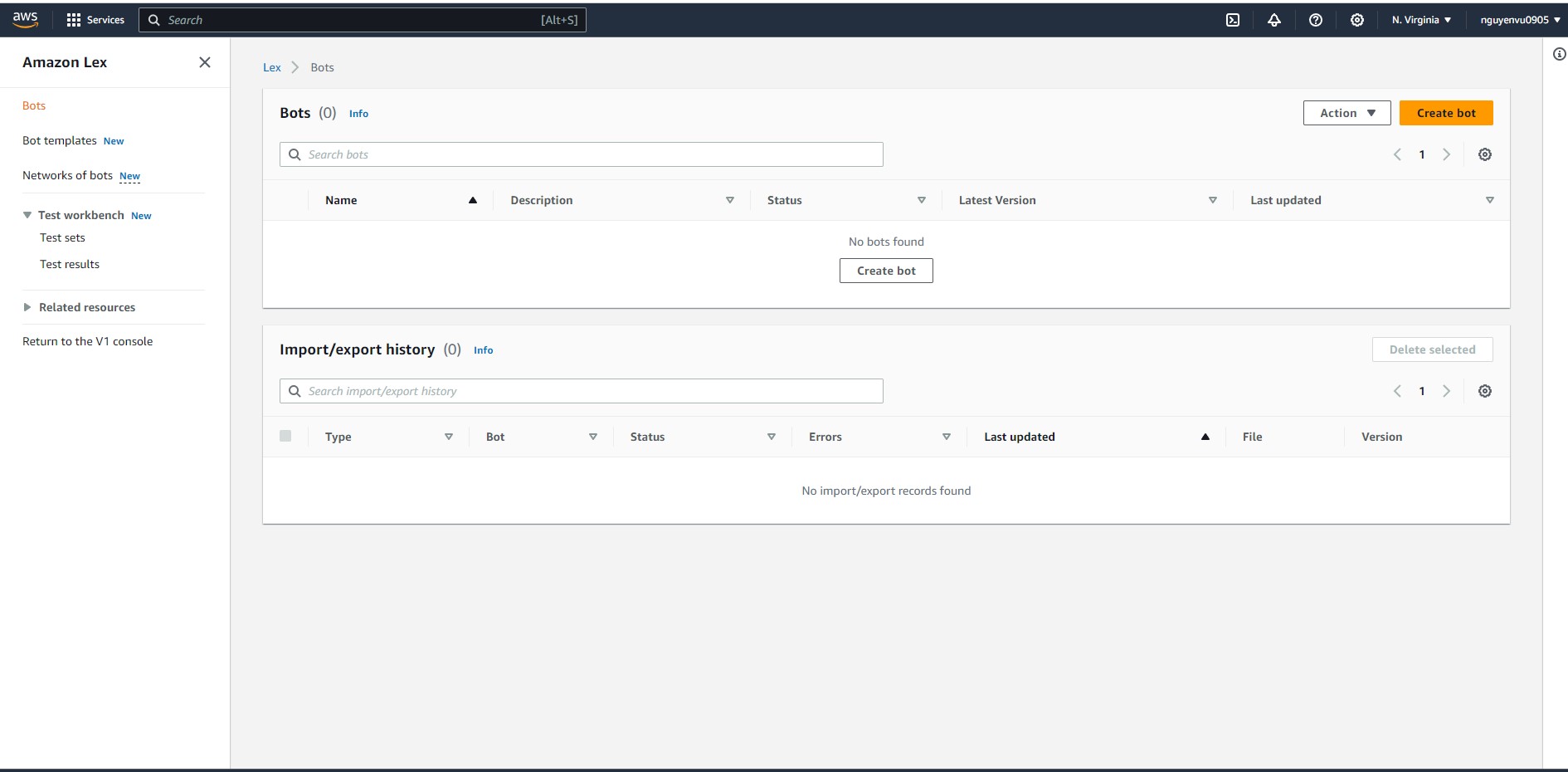 Create Chat Bot :: AWS System Manager